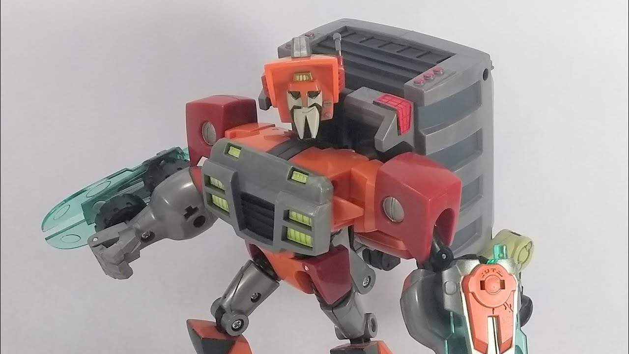 Transformers Animated Wreck-Gar review en español - YouTube