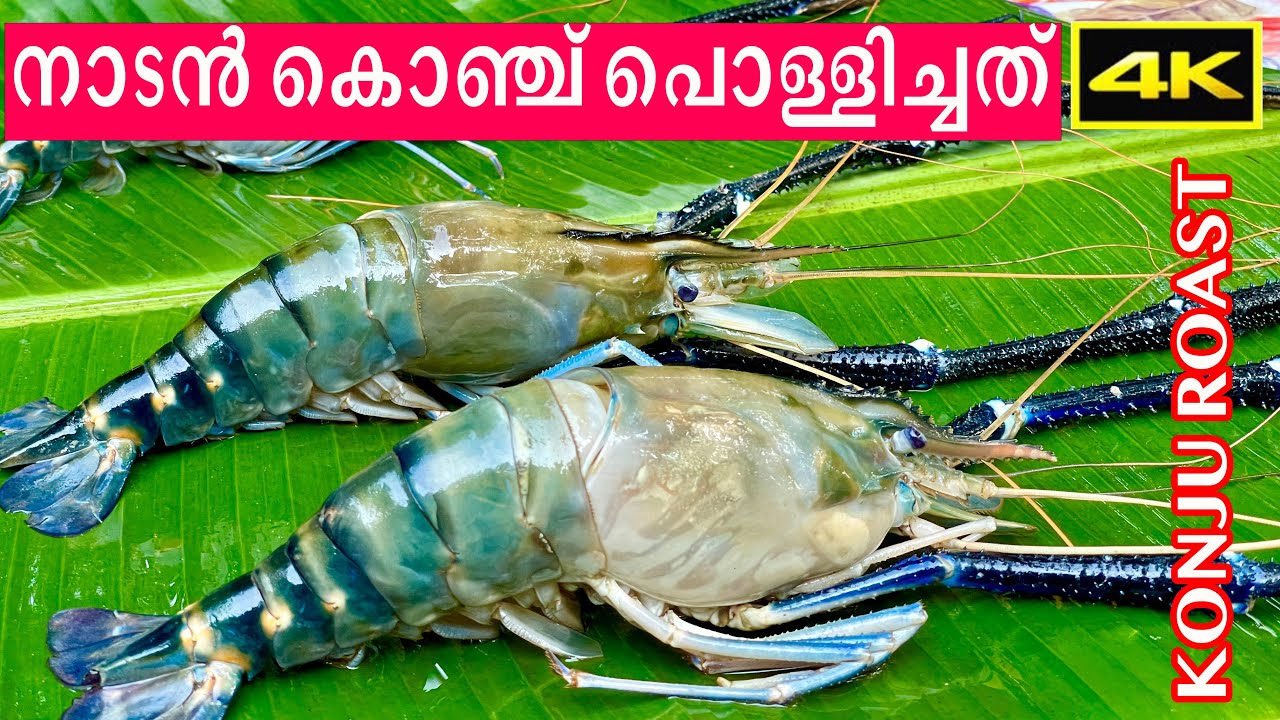 നാടൻ കൊഞ്ച് പൊള്ളിച്ചത് | KONJU POLLICHATH | കൊഞ്ച് റോസ്റ്റ് | KONJU ...
