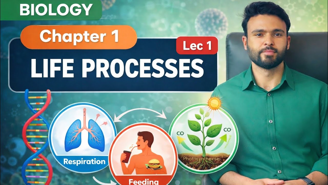 Class 10th life processes lecture 1 - YouTube