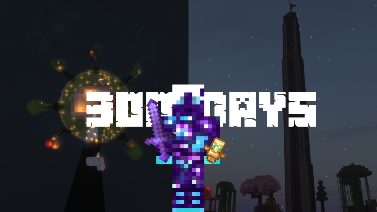 I survived 300 days Hardcore Minecraft (Full Movie) - YouTube