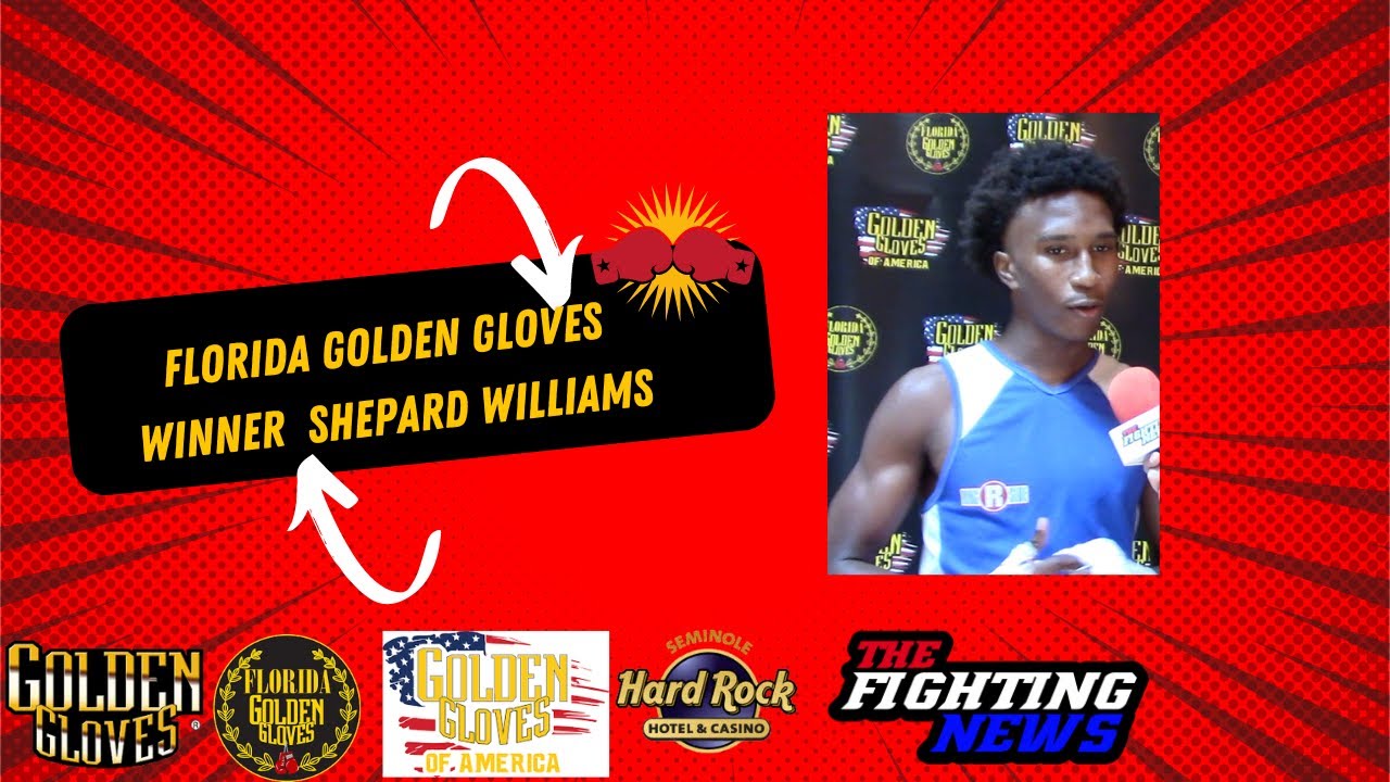 Shep Williams future Boxing superstar at Florida Golden Gloves - YouTube