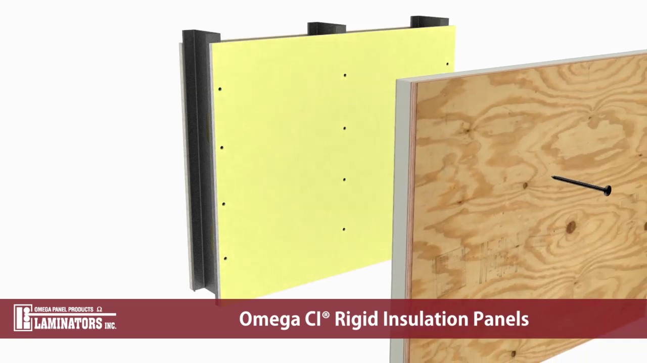 Omega CI® Rigid Insulation Panel - YouTube
