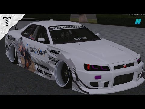[SHARE] SKYLINE R34 SUNLINE RACING CUSTOM LIVERY || SUPPORT SAMP ‼️ ...