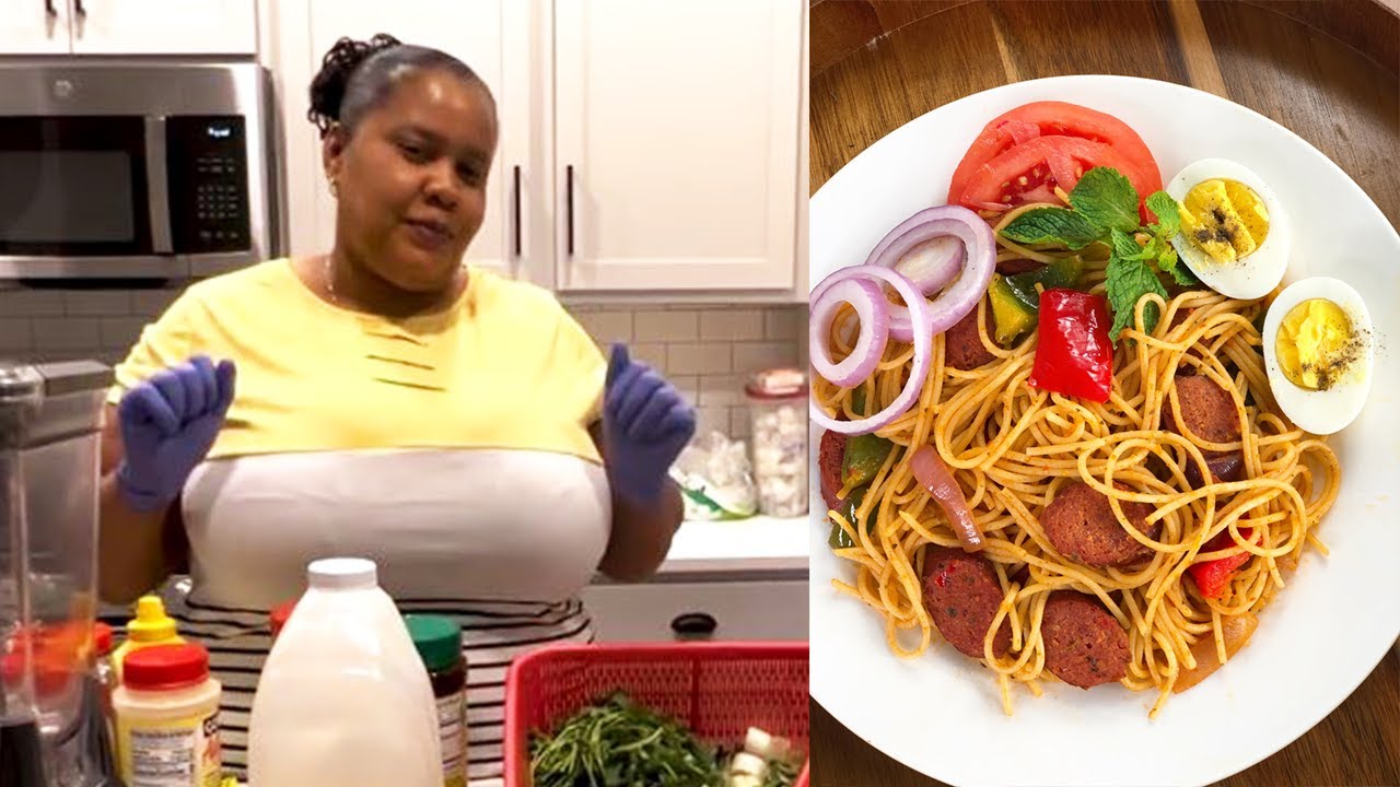 Men kijan pou w fe yon bon ti Spaghetti Haitien Lakay - YouTube