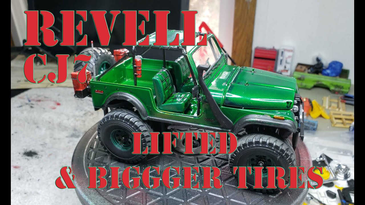 Revell Jeep CJ7 Build & Reveal - YouTube
