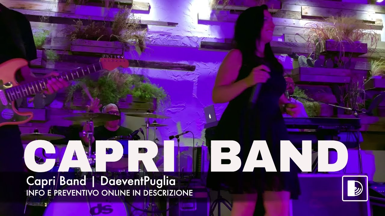 Capri Band | Musica Live per Matrimonio ed Eventi in Puglia Bari Foggia ...