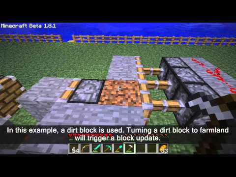 Minecraft : Redstone Ore Trap - YouTube