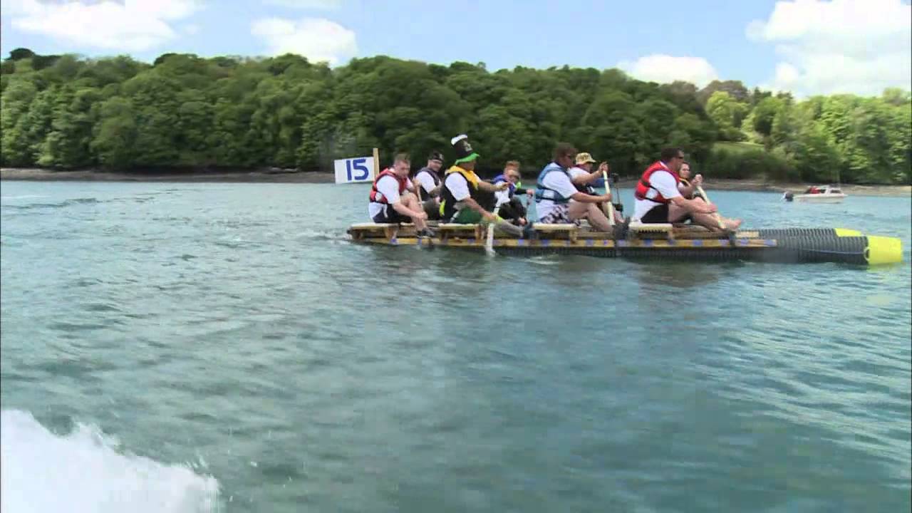 The Great Strait Raft Run 2013 - YouTube
