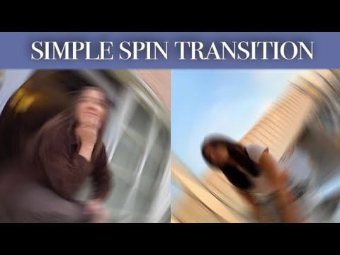 simple spin transition on vs - YouTube