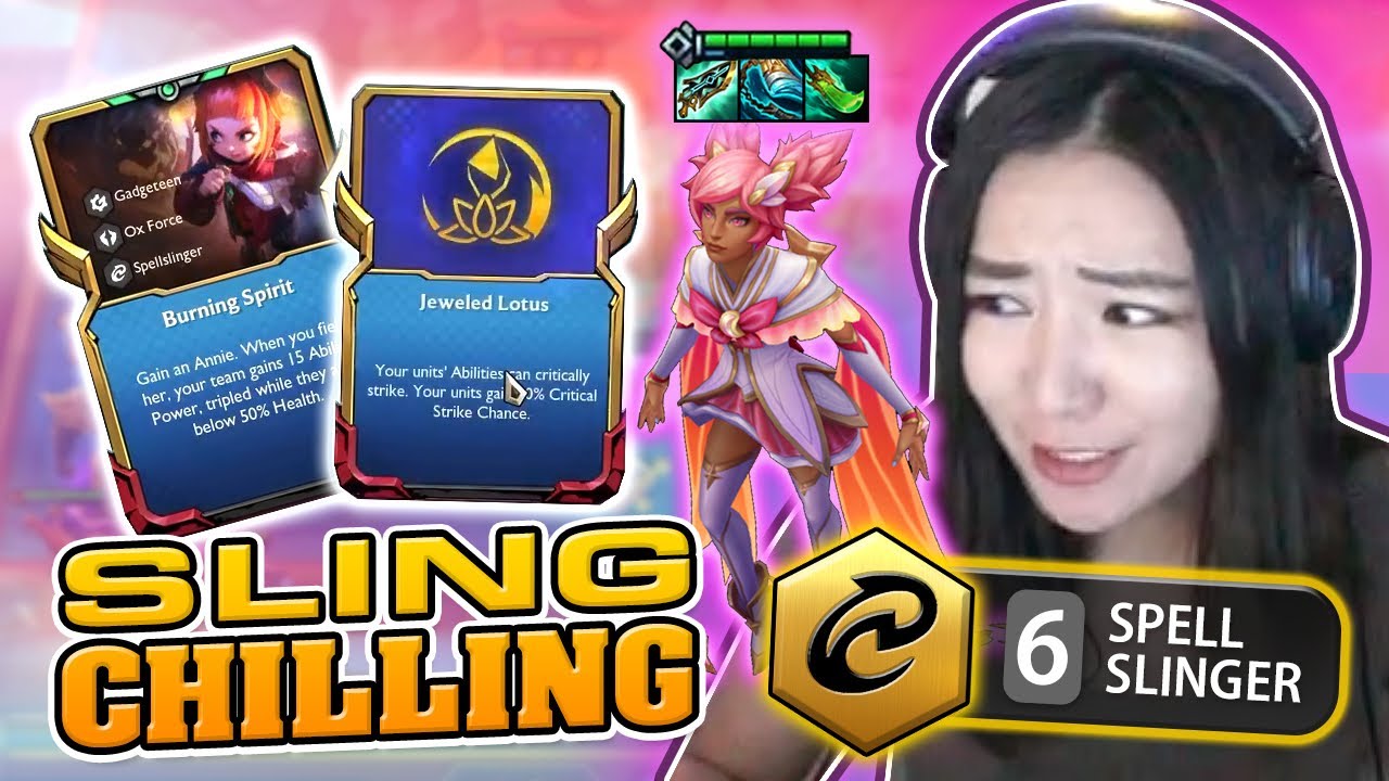 SLING CHILLING WITH 6 SPELLSLINGER TALIYAH | TFT 13.4 - YouTube