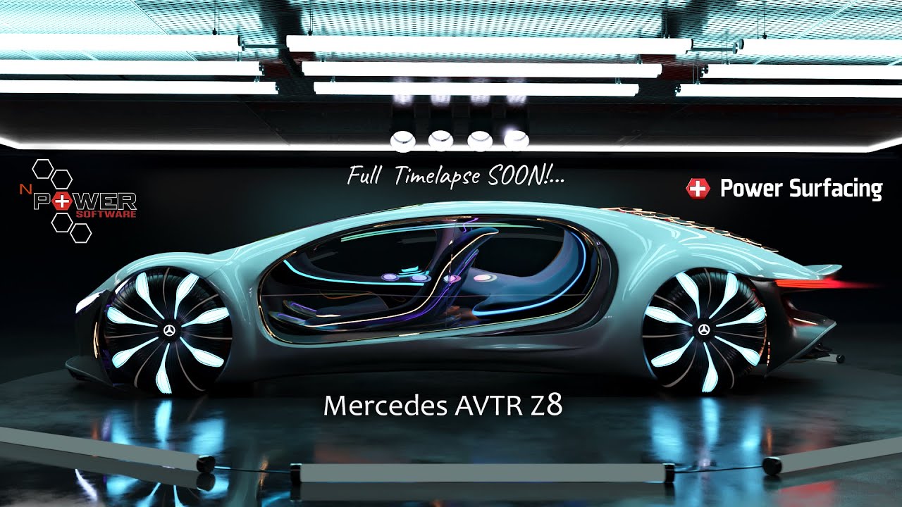 Mercedes AVTR Z8 - Blender Animation - YouTube