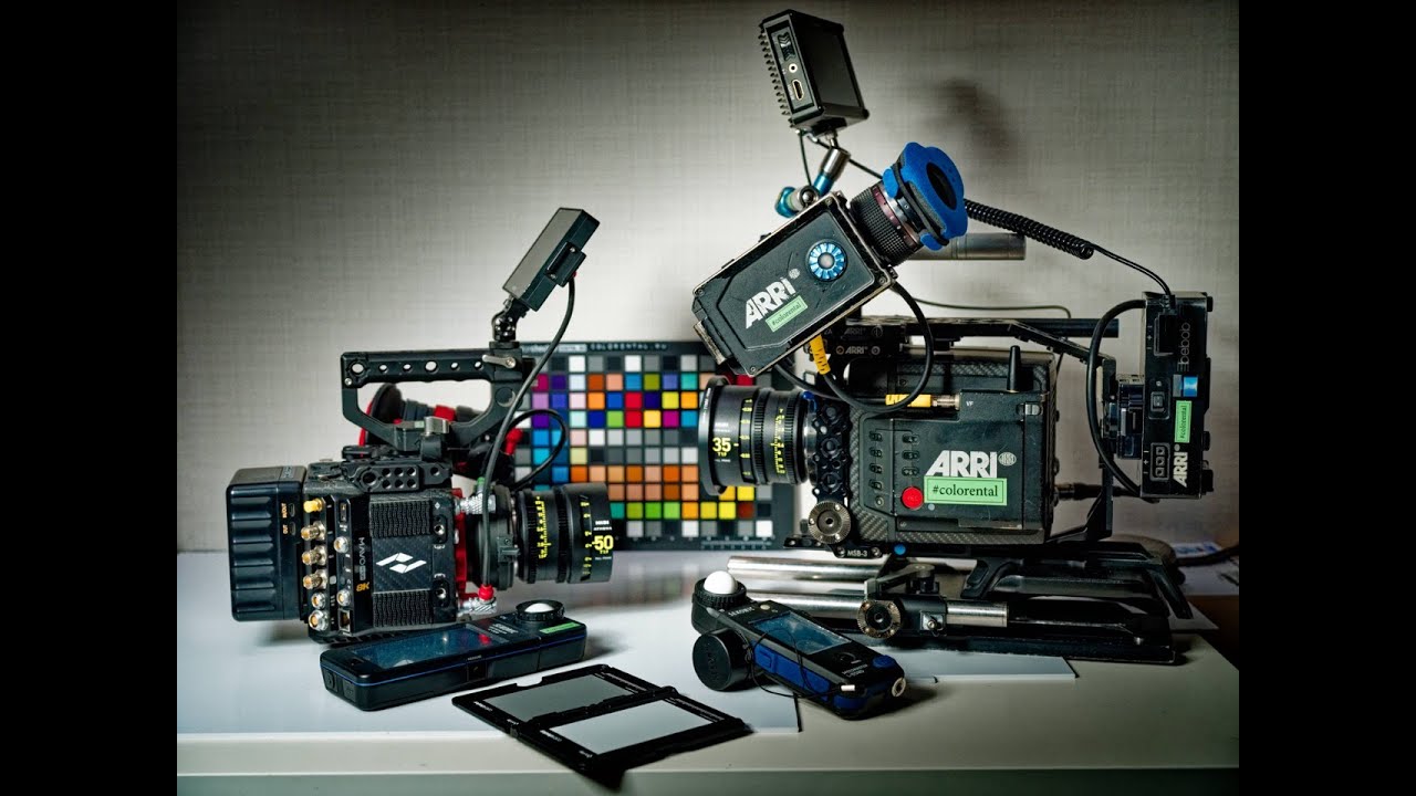 Kinefinity Mavo Edge 8K and Arri Alexa Mini LF color comparison - YouTube