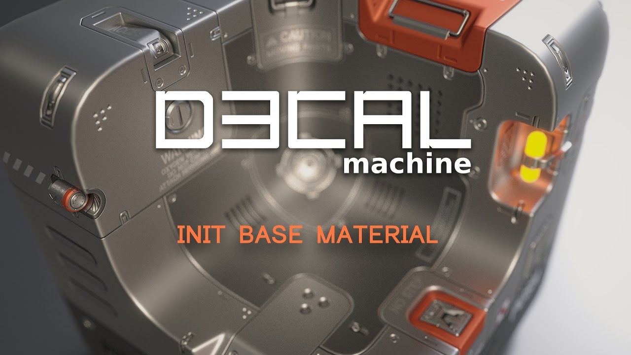 DECALmachine - Init Base Material (outdated) - YouTube