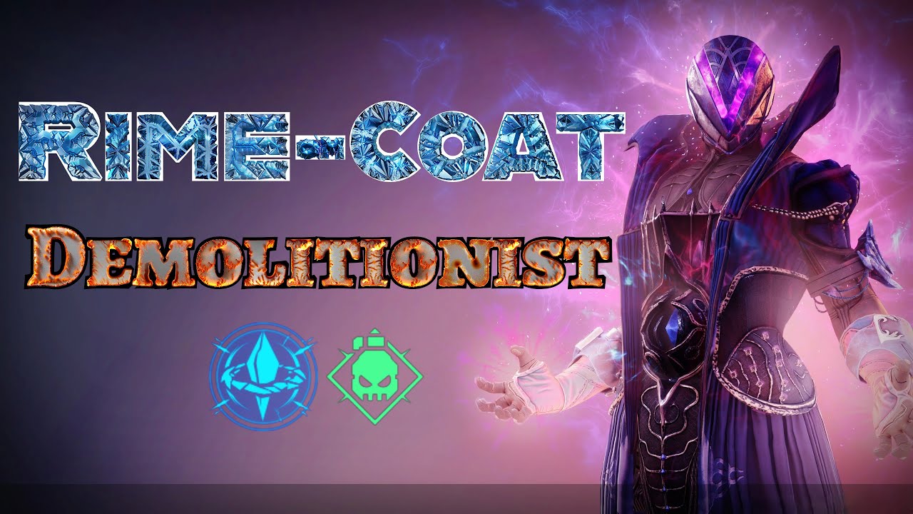 RimeCoat Demolitionist Warlock! Prismatic RimeCoat Raiments Control ...