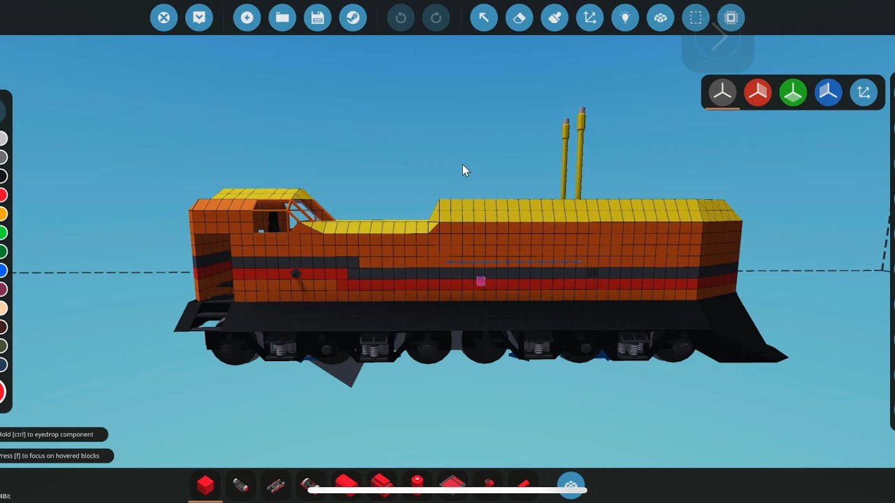 stormworks train build part 1 of 2 - YouTube