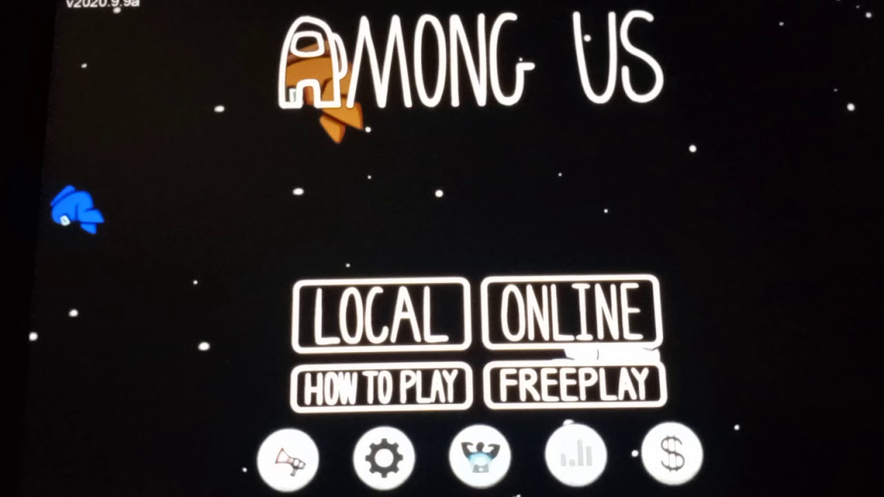 among us main menu screen - YouTube