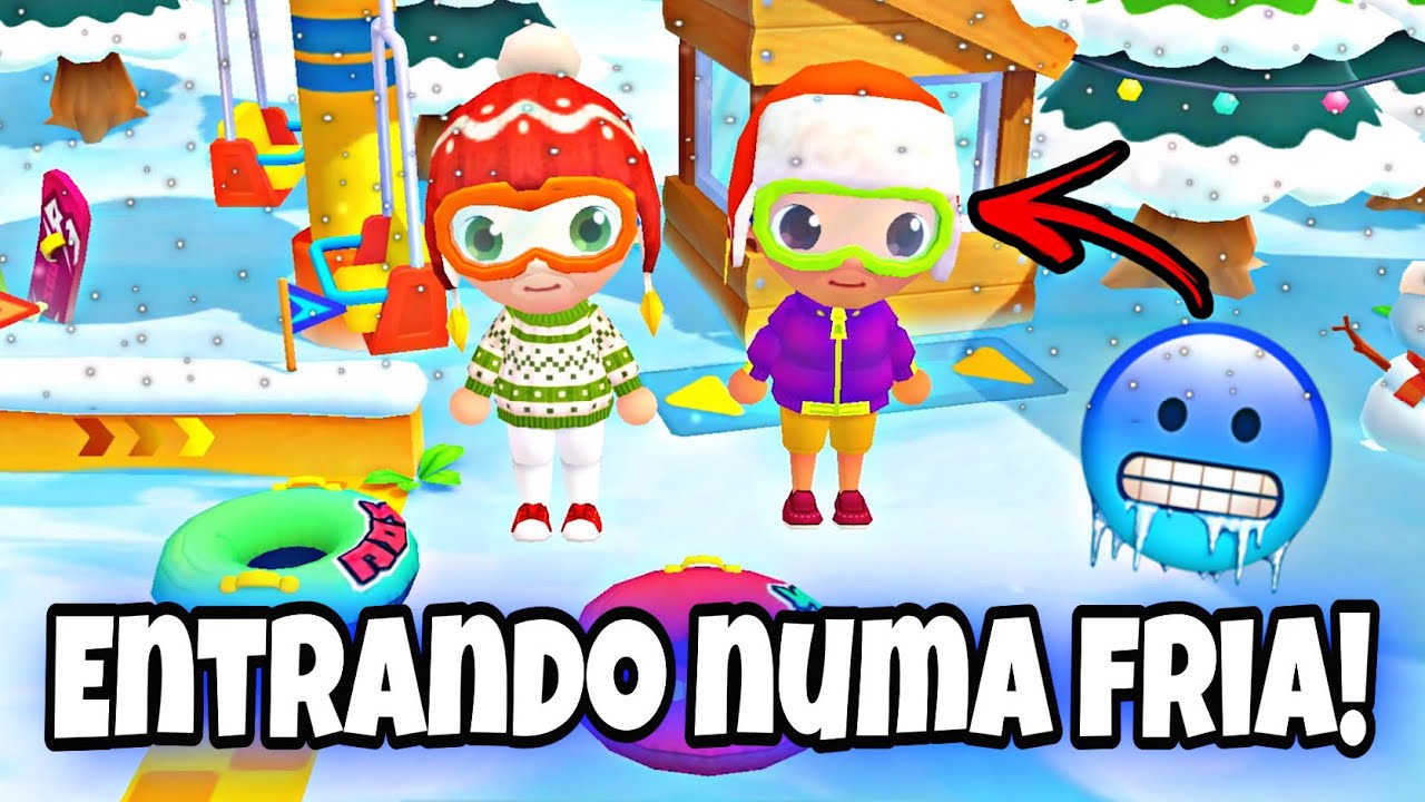 ENTRAMOS NUMA FRIA VIAJANDO PRA NEVE EM SUNNY STORIES NOVELINHA PETER ...