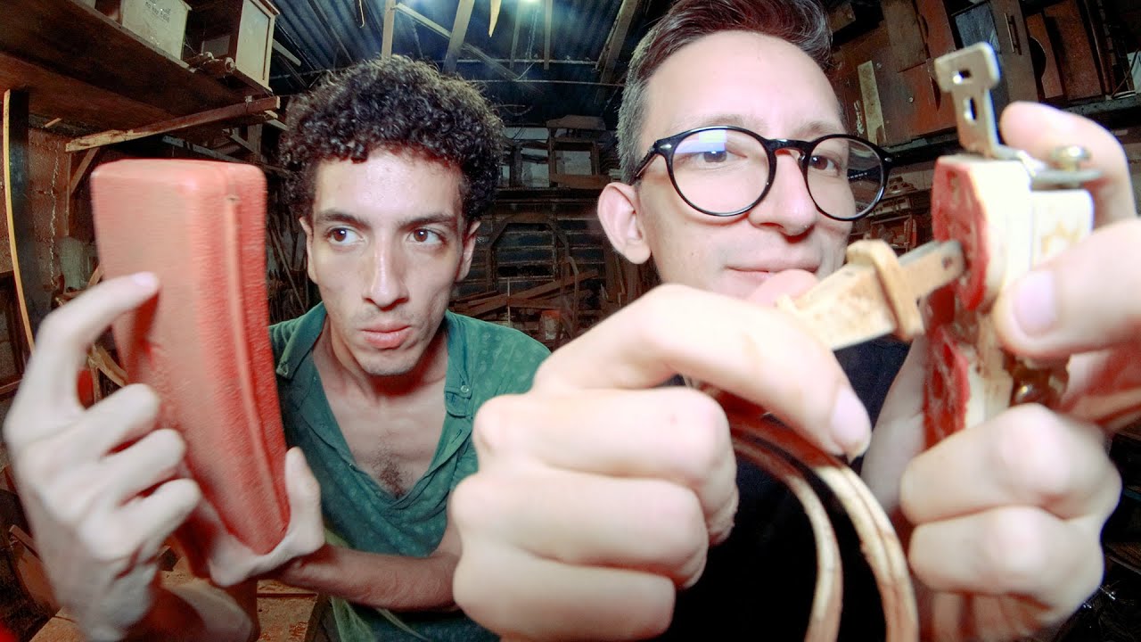 ASMR IN A WORKSHOP DURING A HURRICANE - YouTube