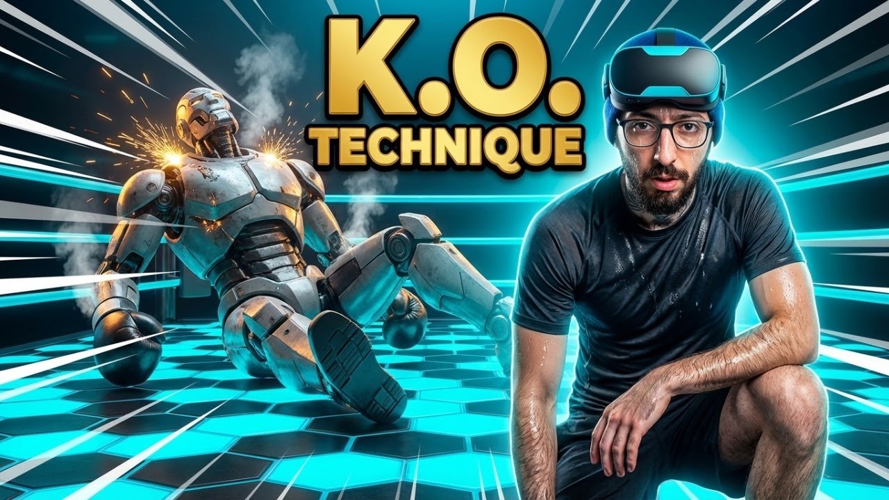 Je test un jeu de boxe en réalité virtuelle - YouTube