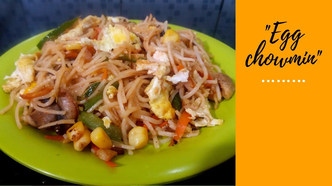 "Egg Chowmin" recipe | Easy and tasty... - YouTube