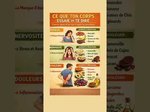 Ce que ton corps essaie de te dire#santé #shorts
