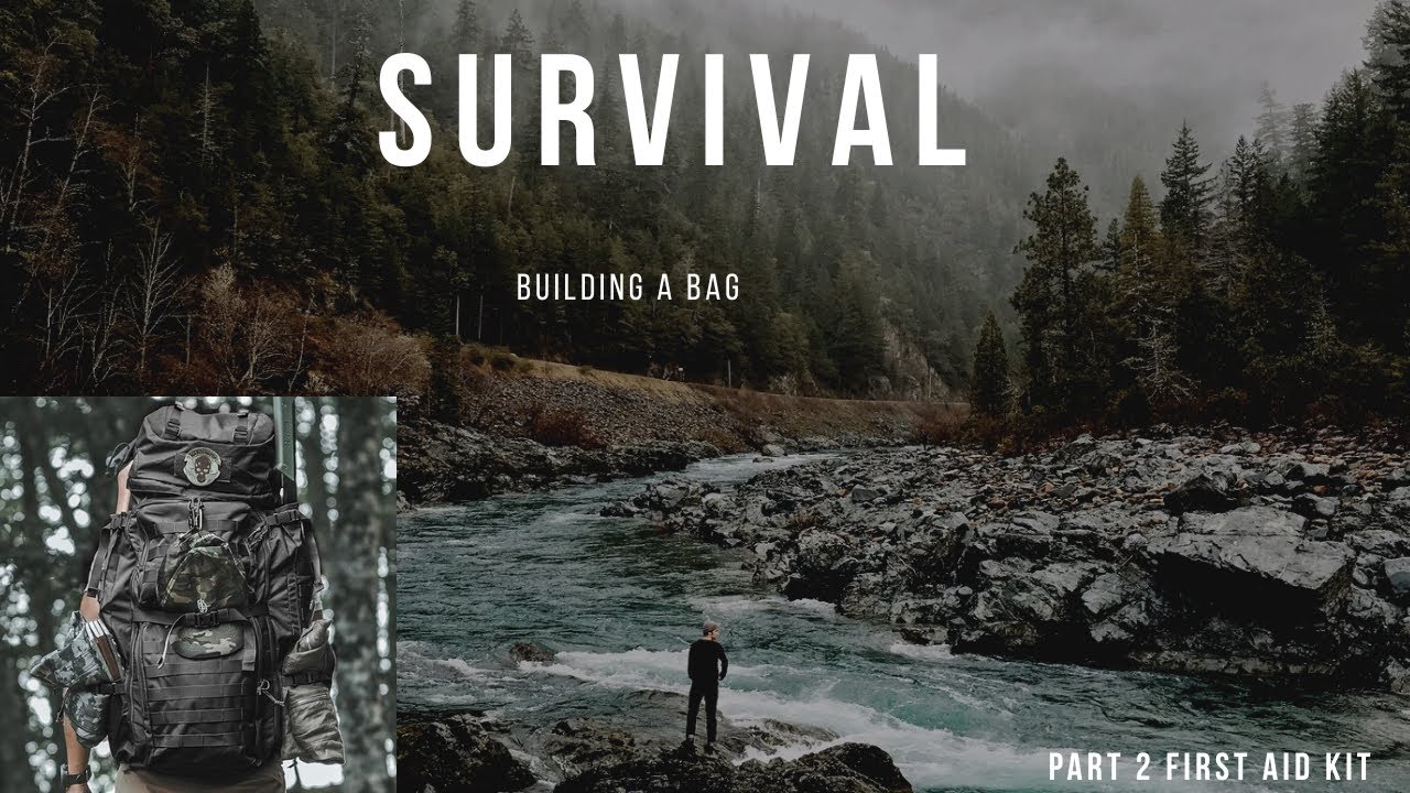SURVIVAL building a survival bag part 2 first aid - YouTube