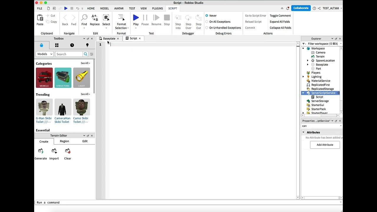 HOW TO CHANGE A PART'S COLOR WITH BRICKCOLOR.NEW 2023 ROBLOX STUDIO LUA SCRIPTING TUTORIAL ...