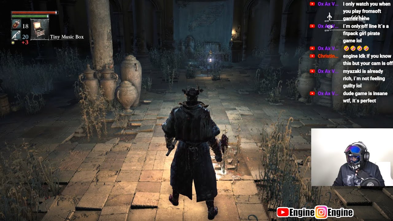 Called In Sick To Play Bloodborne and Starve the Blood Beast - YouTube