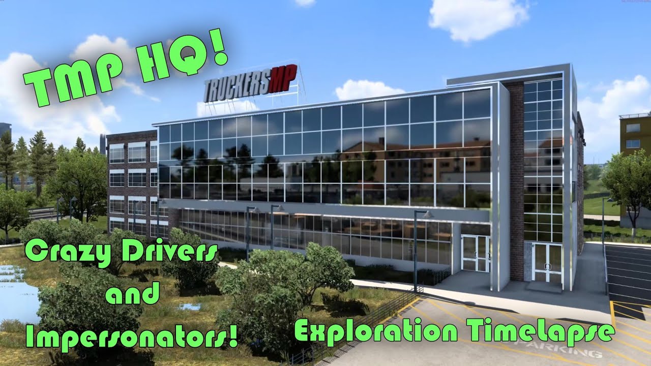 Exploring TMP's New HQ With Crazy Drivers and IMPERSONATORS ...