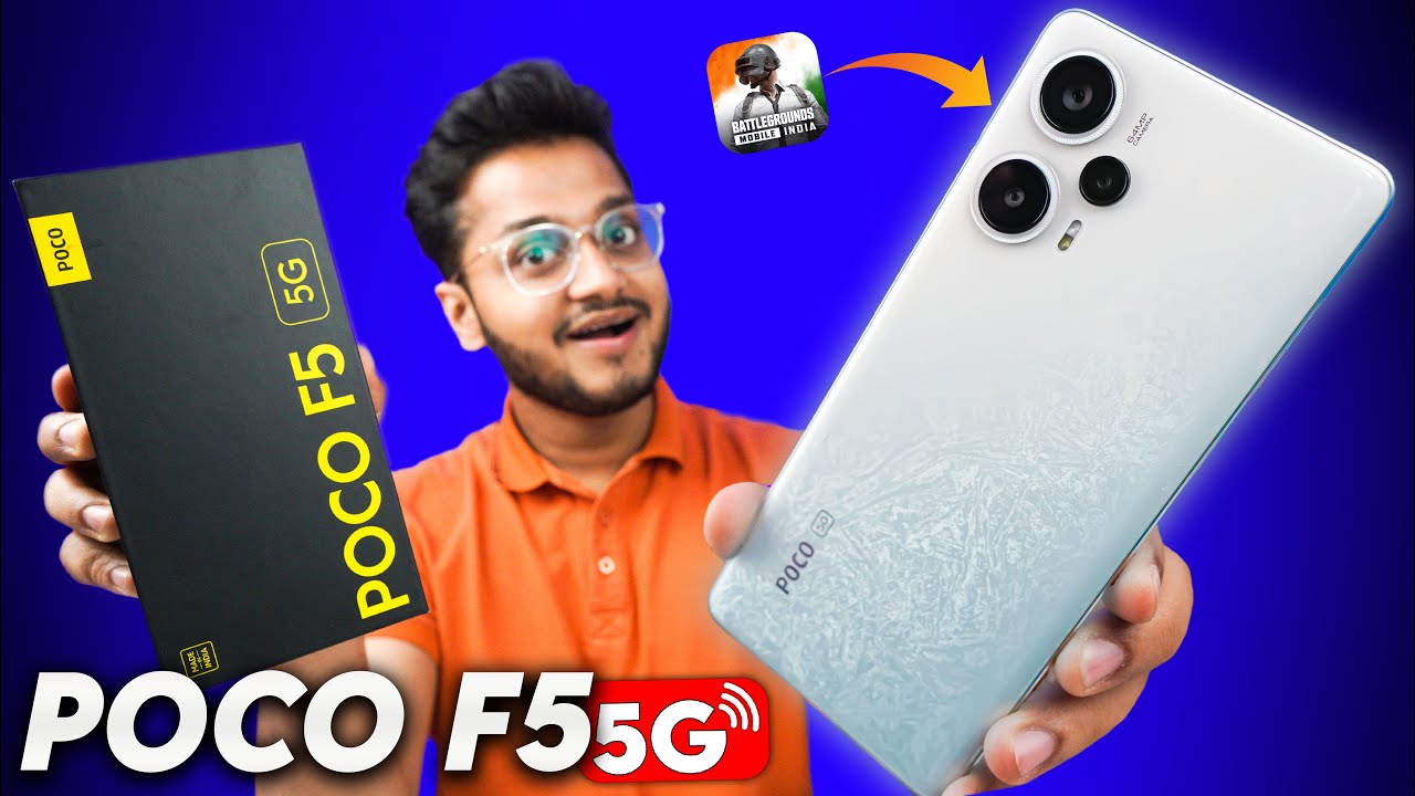 Poco F5 5G Unboxing & Review: 120hz AMOLED Display, BGMI Test ⚡⚡ ...