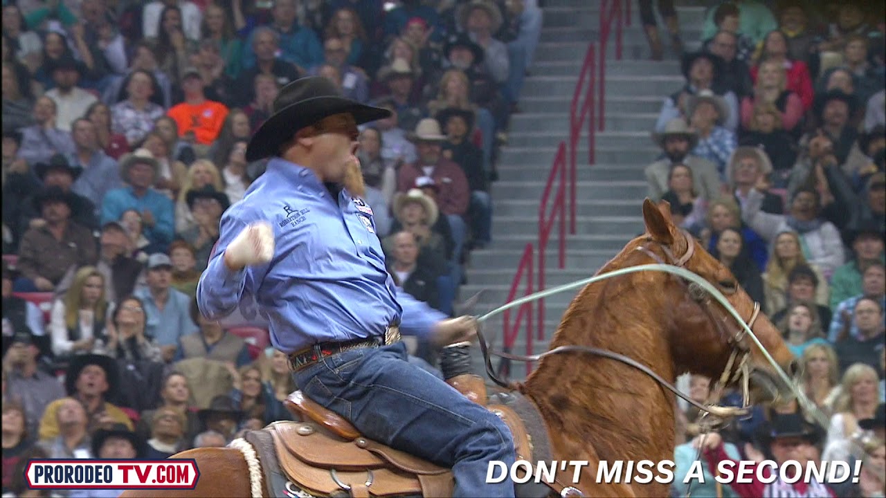 Watch 2019 NFR Team Roping on ProRodeoTv.com - YouTube