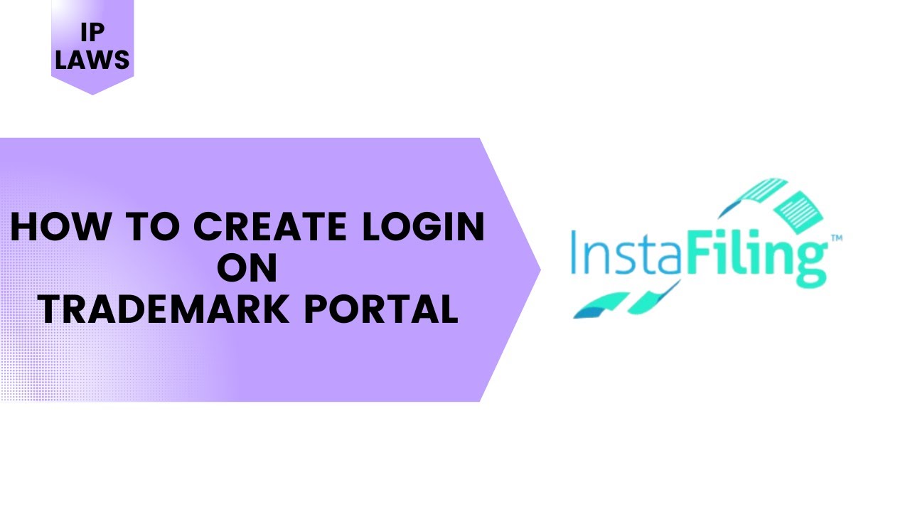 Create Login on Trademark Portal | IP India Online Login Creation | TM ...