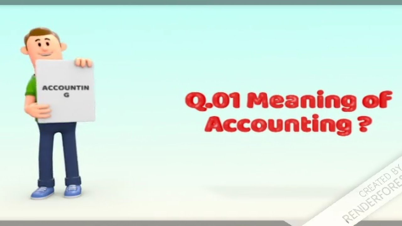 What is Accounting ? Animated Video Explaining by D - Commerce. - YouTube