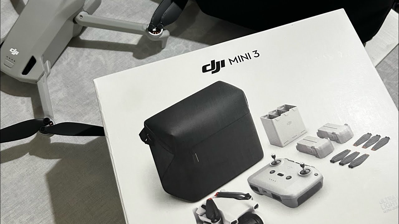 DJI MINI 3 - Abrindo a Caixa (Unboxing) - YouTube