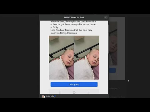 SCAM: Facebook post claiming to find a lost 3-year-old boy in the Triad ...