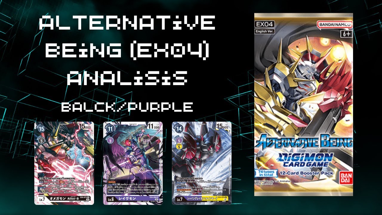 Alternative Being (EX04) - Analisis color Negro/Morado - YouTube