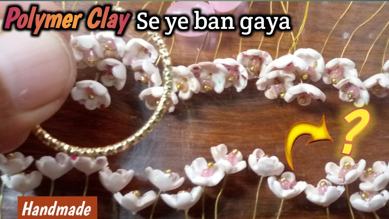 Sirf 50 Rupee Ki Clay Se Banai Ye Polymer Clay Jewelry 😲 - YouTube