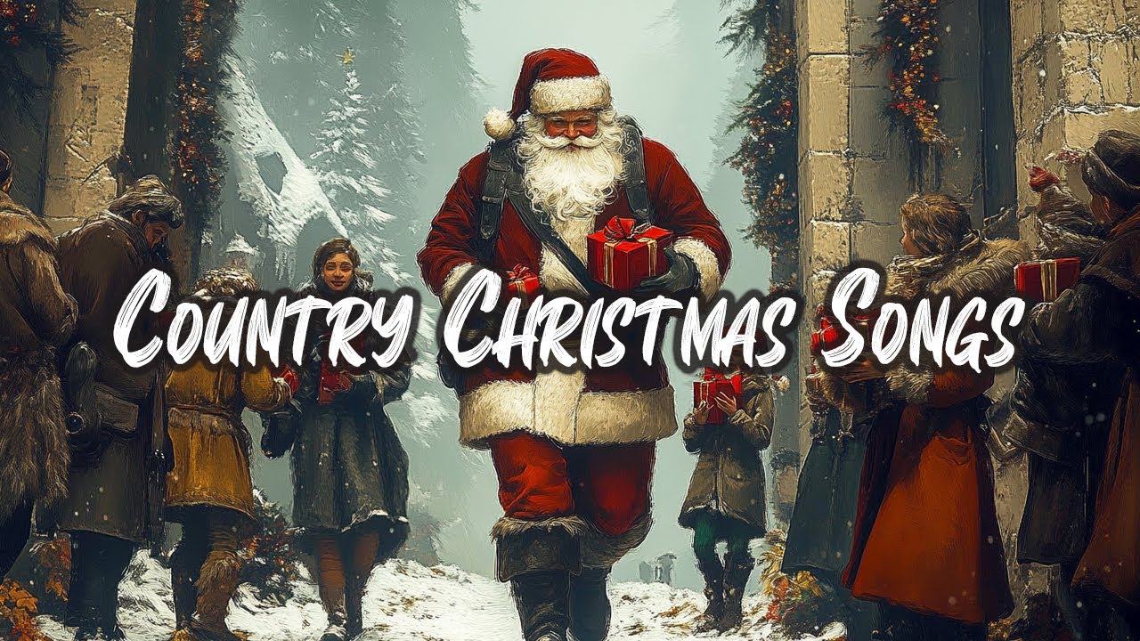 COUNTRY CHRISTMAS SONGS 🎄 Top Playlist Country Christmas Music ...