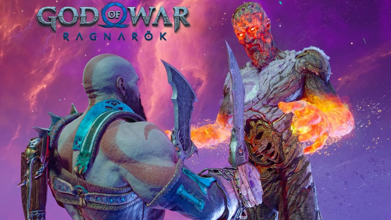Surtr Becomes Ragnarok - God Of War Ragnarok Gameplay #16 - YouTube