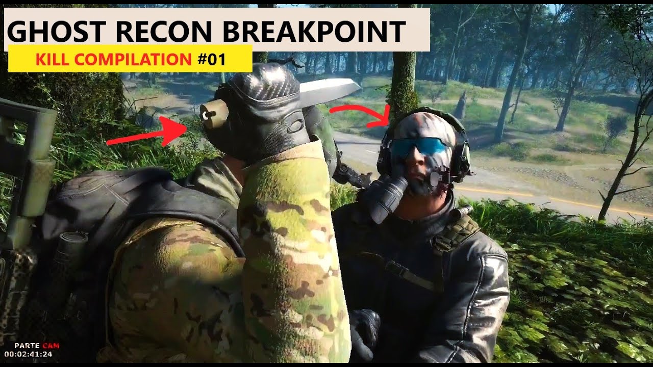 Ghost Recon Breakpoint Kill Compilation - YouTube