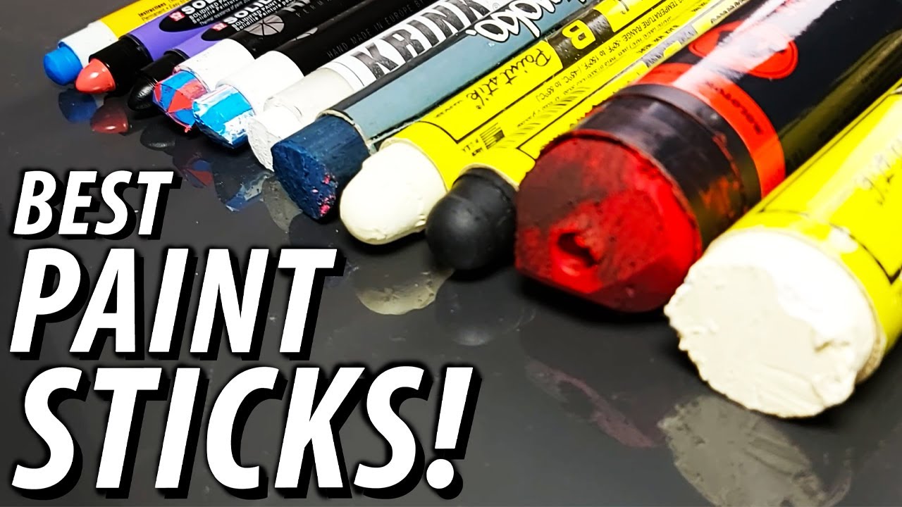 The BEST Graffiti Solid Paint Sticks That I have Ever Used! - YouTube