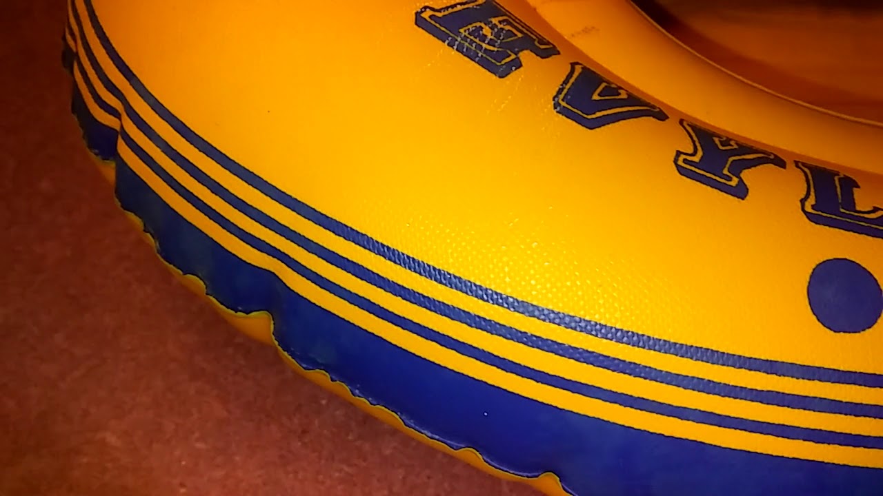 SEVYLOR inflatable raft - YouTube