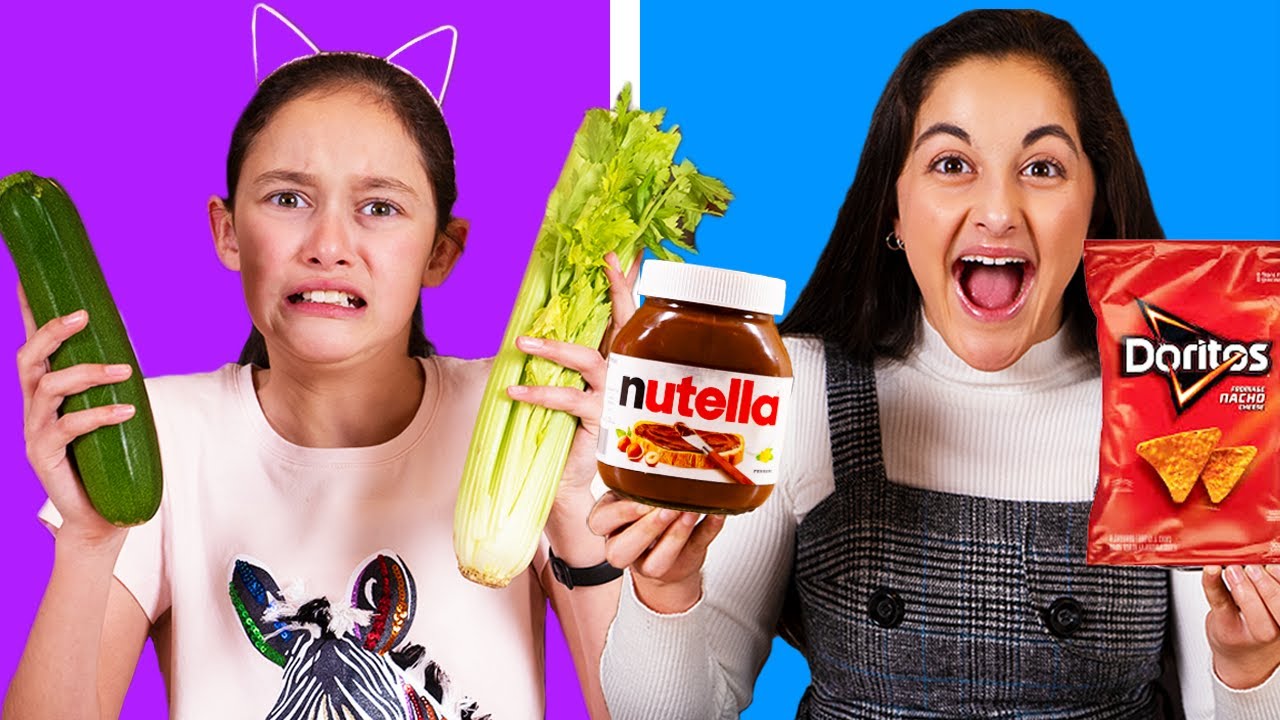 Back to School SNACK Switch Up Challenge!! - YouTube