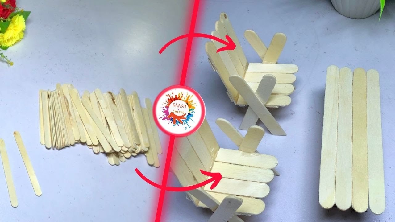 DIY Ice Cream Stick Furniture: Easy Craft Ideas for a Stunning Homemade ...