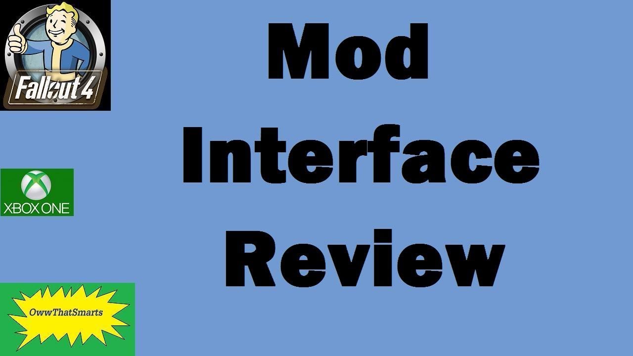 Fallout 4 - Mod Interface Review - YouTube