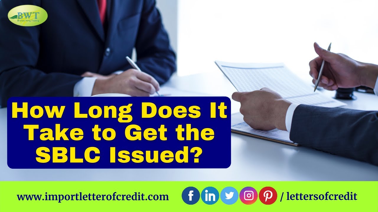 SBLC Issuance | Standby Letter of Credit | What is SBLC | Import ...