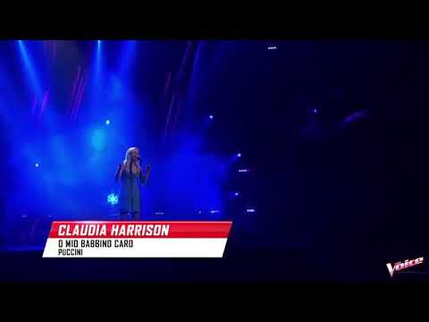 The Blind Auditions: Claudia Harrison sings "O Mio Babbino Caro" | [The ...
