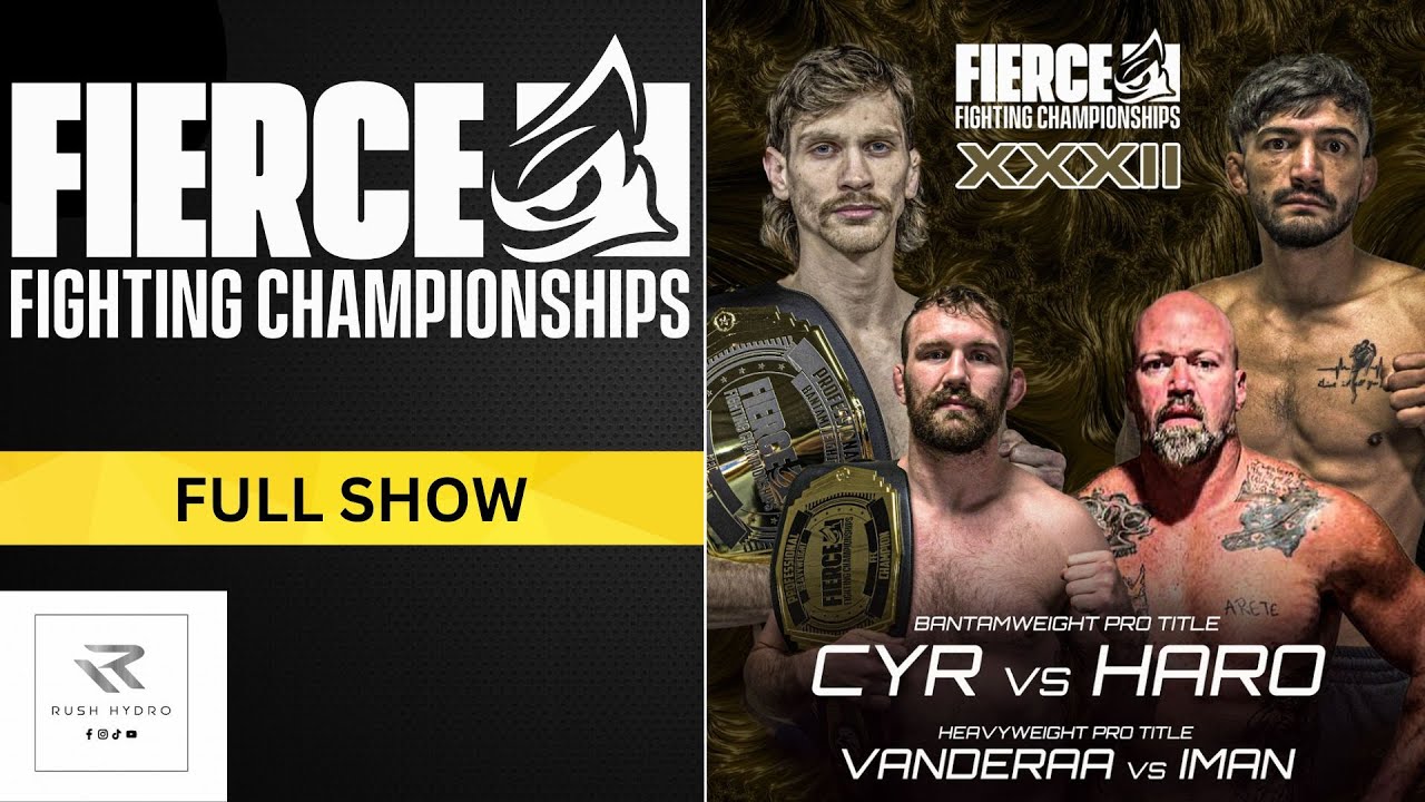FIERCE FIGHTING CHAMPIONSHIP 32 | FULL CARD - YouTube