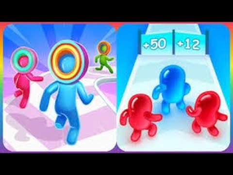 Join Blob Clash 🆚 Layer Man 3D💚💛New Levels Big New Update Max Walkthrough Android iOS Gameplay ...