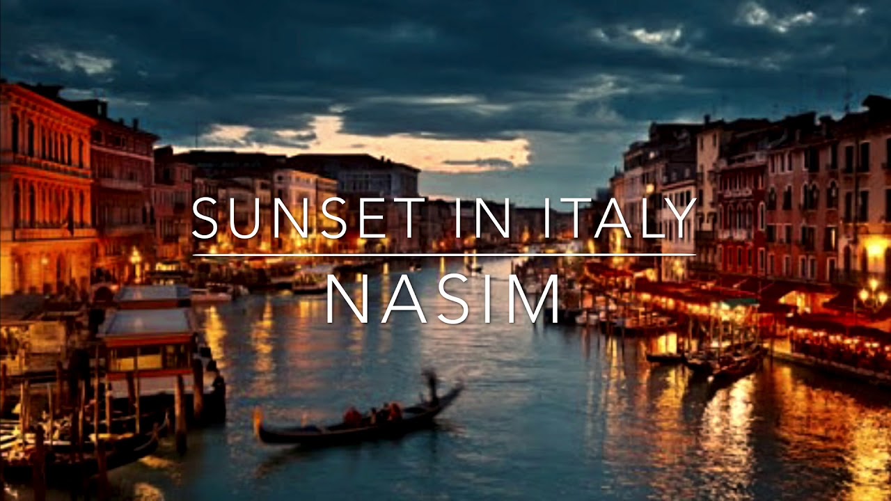 SUNSET IN ITALY - YouTube